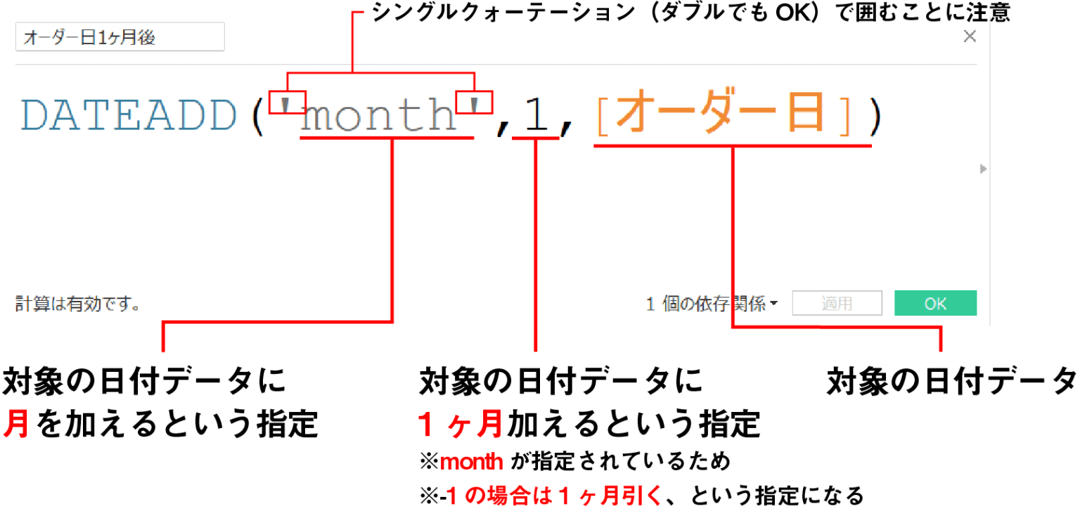【Tableau】DATEADD関数とは？意味から使い方までわかりやすく解説！ | プログラミングノート