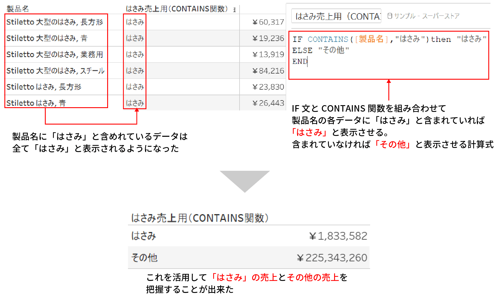 【Tableau】CONTAINS関数とは？意味から使い方までわかりやすく解説 | プログラミングノート